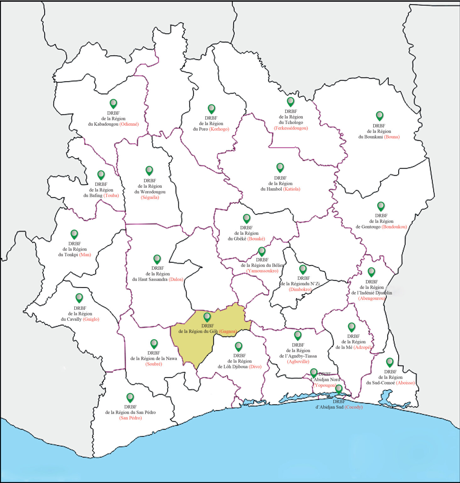 Direction Régionale du Gôh : Présentation et Missions - Direction ...